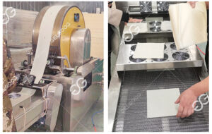 Spring Roll Sheet Making Machine Energy Saving